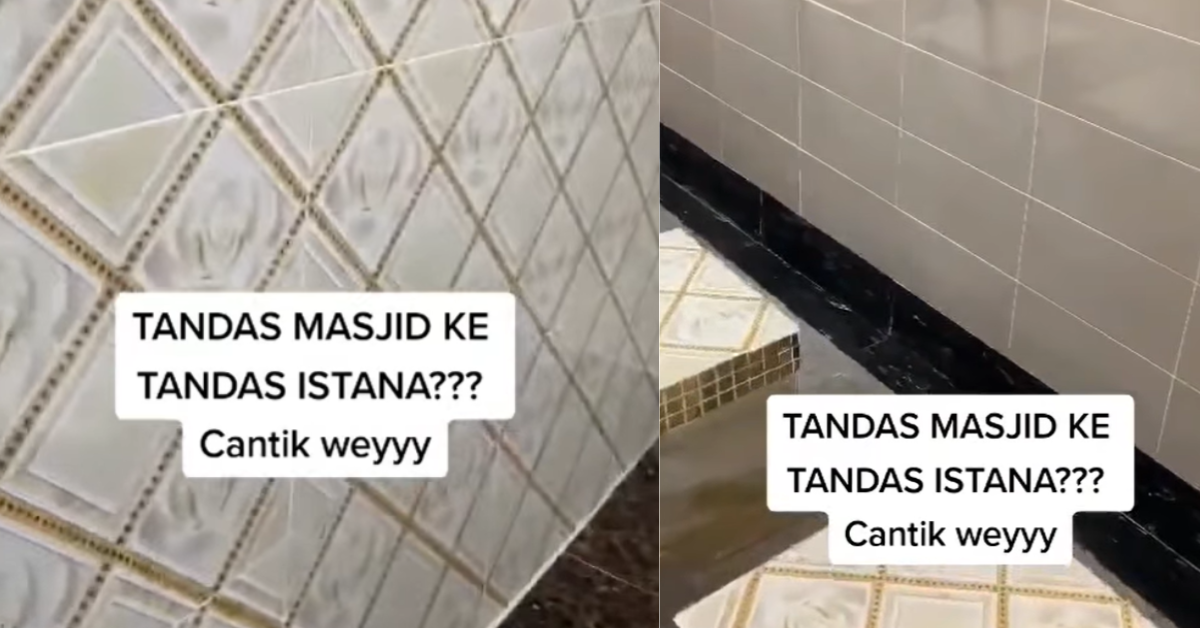 Wah, Macam Nilah Tandas Masjid Sepatutnya! - Berani Bangkit