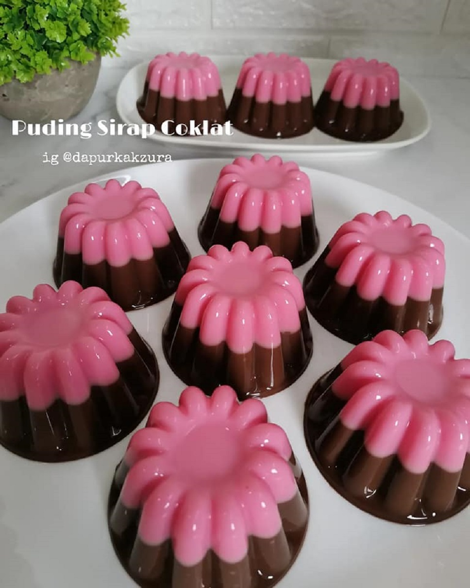 Resipi Puding Sirap Coklat Mudah dan Sedap - Berani Bangkit